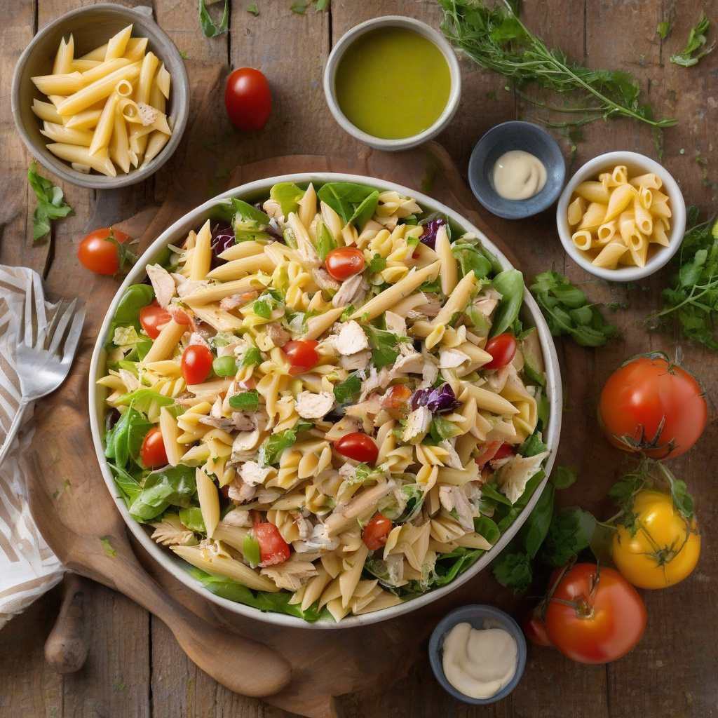 California Chicken Cafe Pasta Salad Recipe: Creamy Pasta Perfection ...